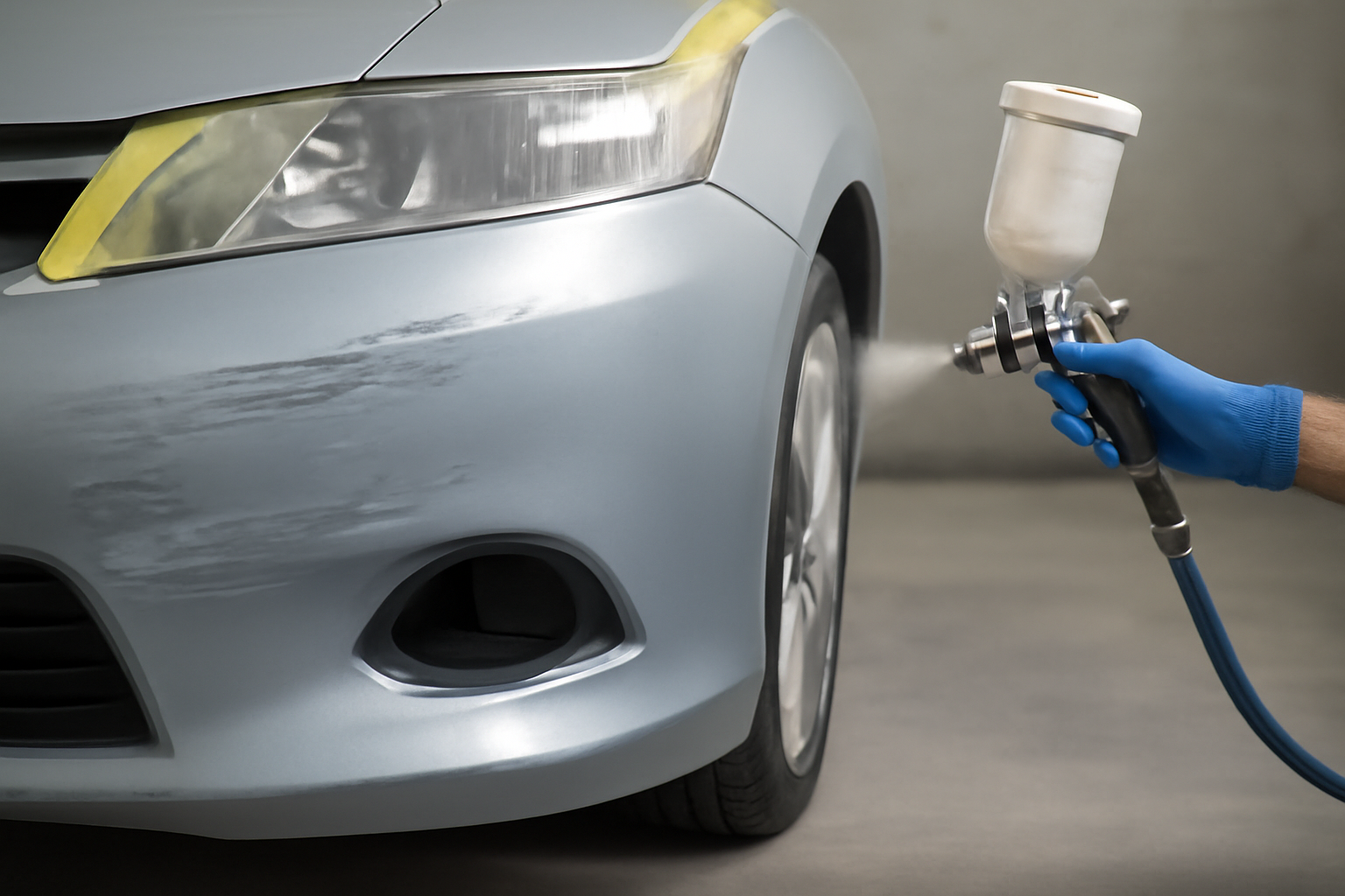 Car Bumper Repainting | When to Do It and What to Expect